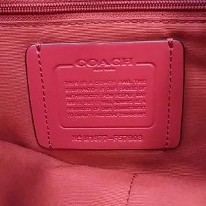 Coach | Bags | Authentic Red Coach Nylon Large Tote 5793 | Poshmark